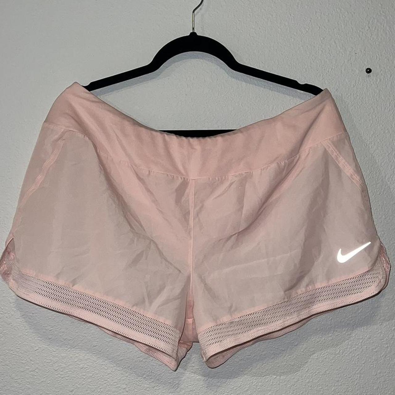 pink nike shorts NWOT - Depop