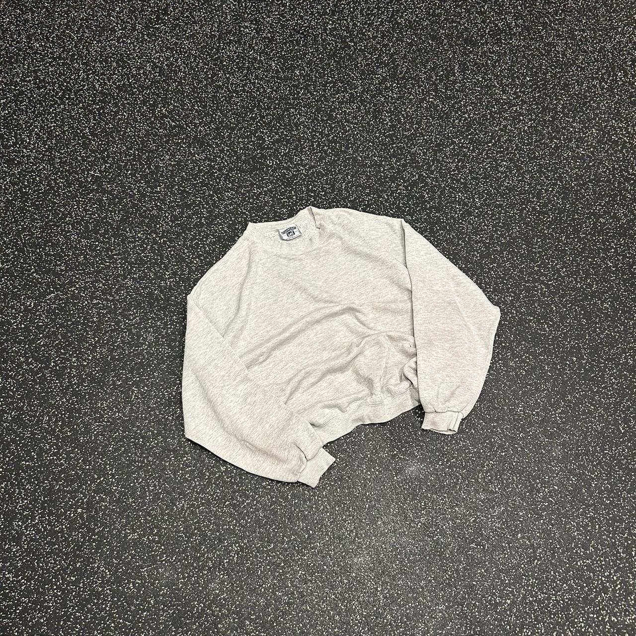 perfect 90s fall heavyweight Lee blank crewneck - so... - Depop