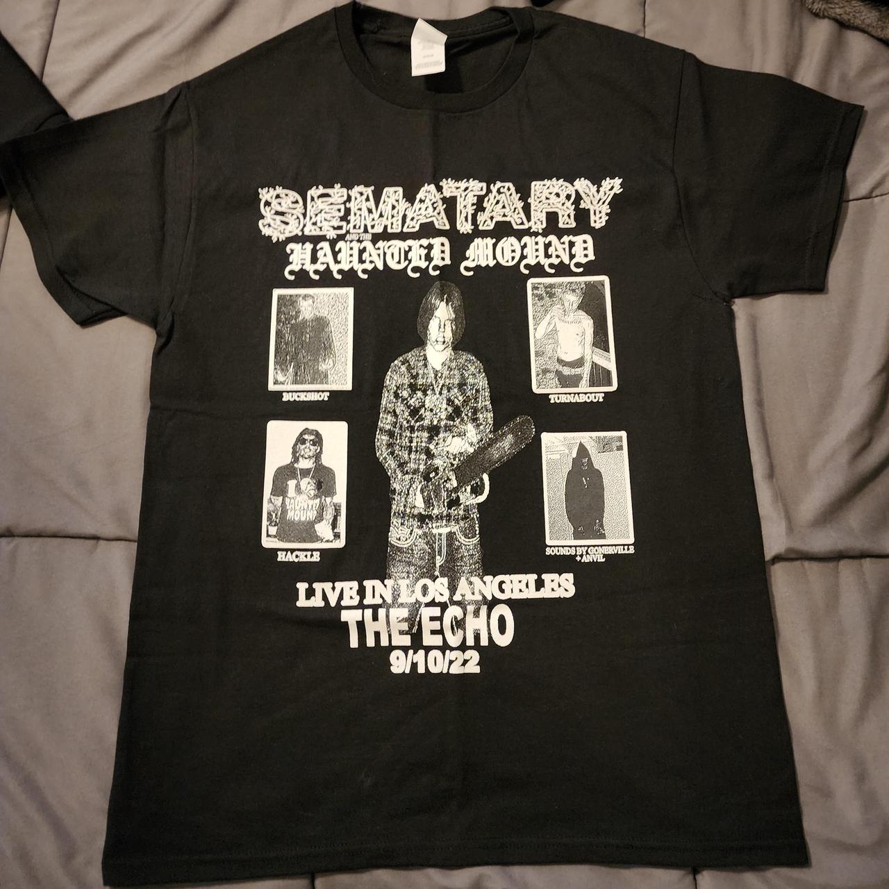 sematary at the echo shirt size M #sematary... - Depop