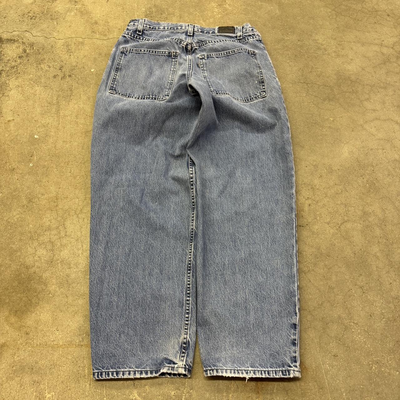 Baggy Levi’s Silvertab Jeans Outseam-39.5 Leg... | Depop