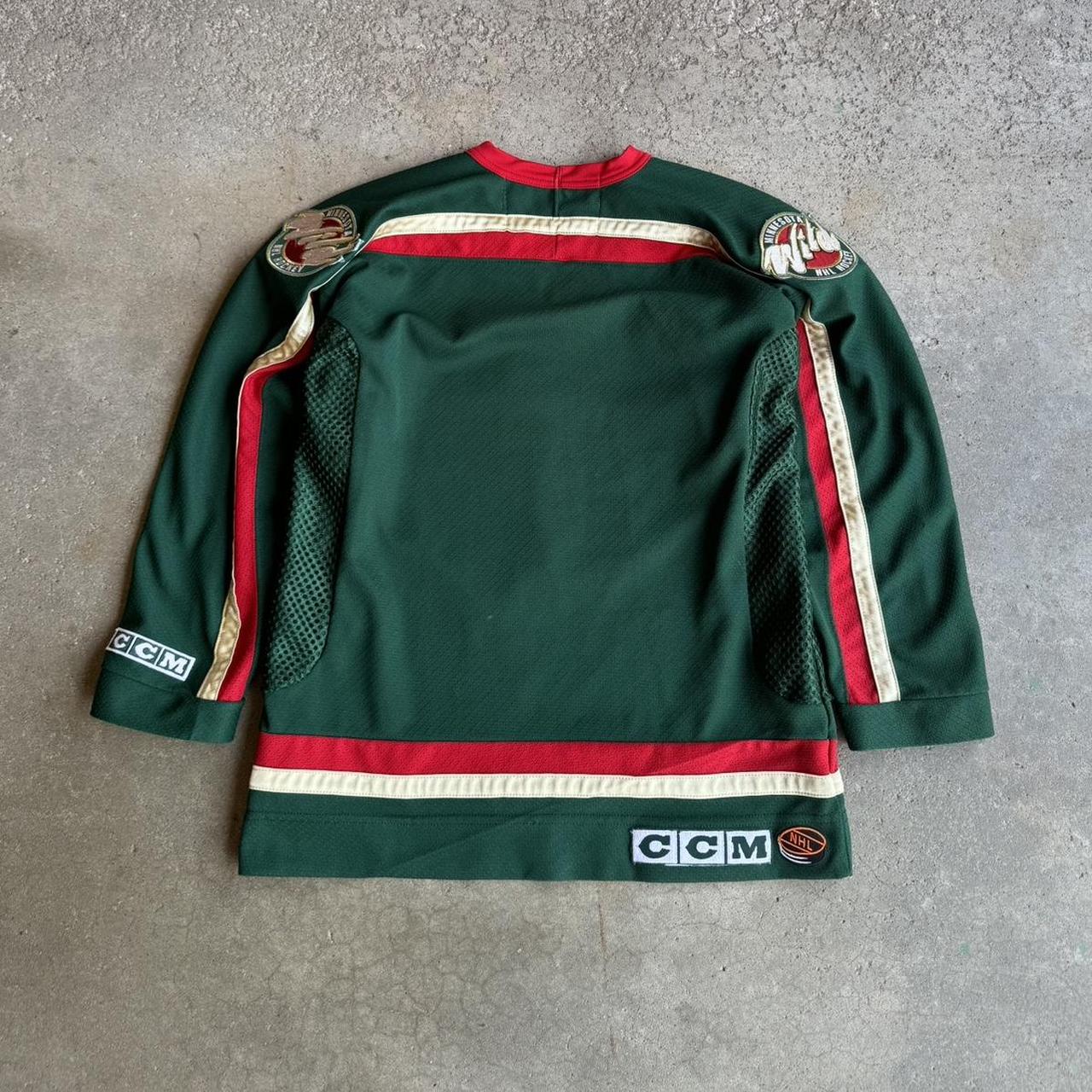 Minnesota Wild jersey measurements comparable to... | Depop