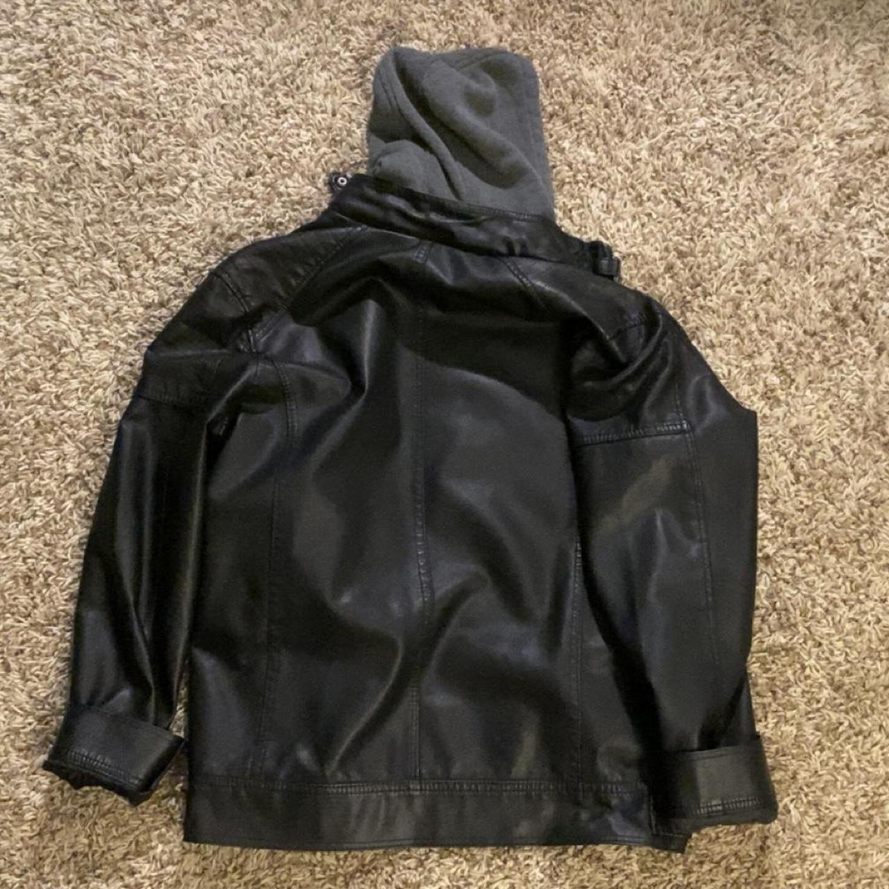 CHOR CLOTHING CO. (COMPANY) “Leather” Bomber Jacket... - Depop