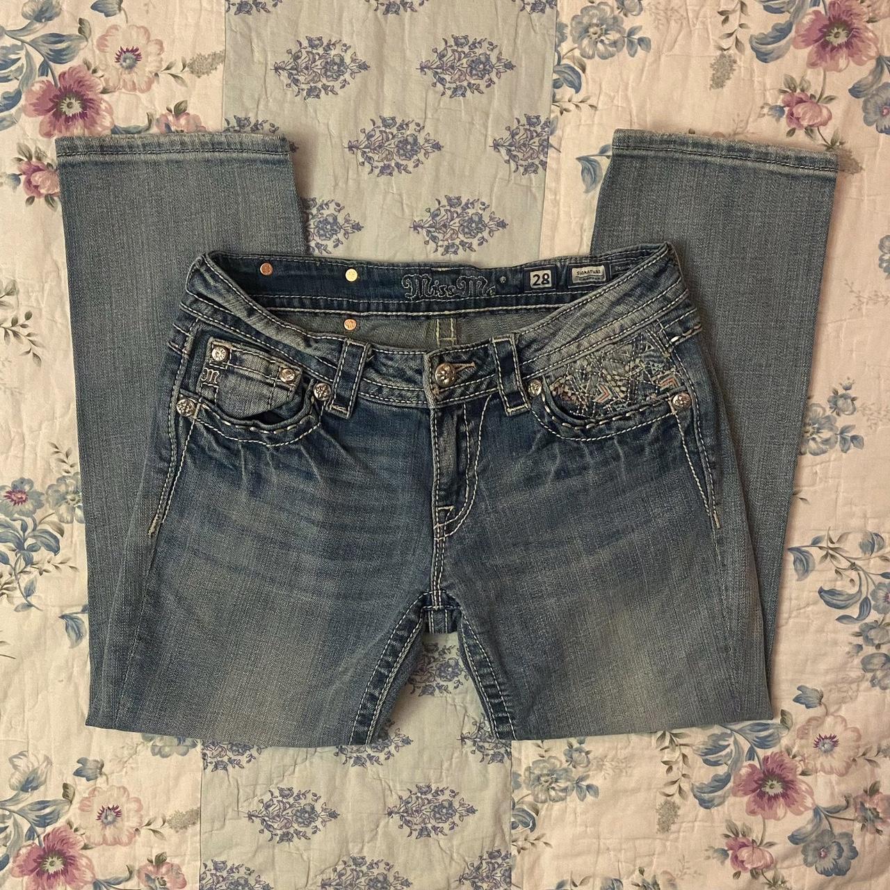 Y2K MISS ME Capris Jeans Description: No tears,... - Depop