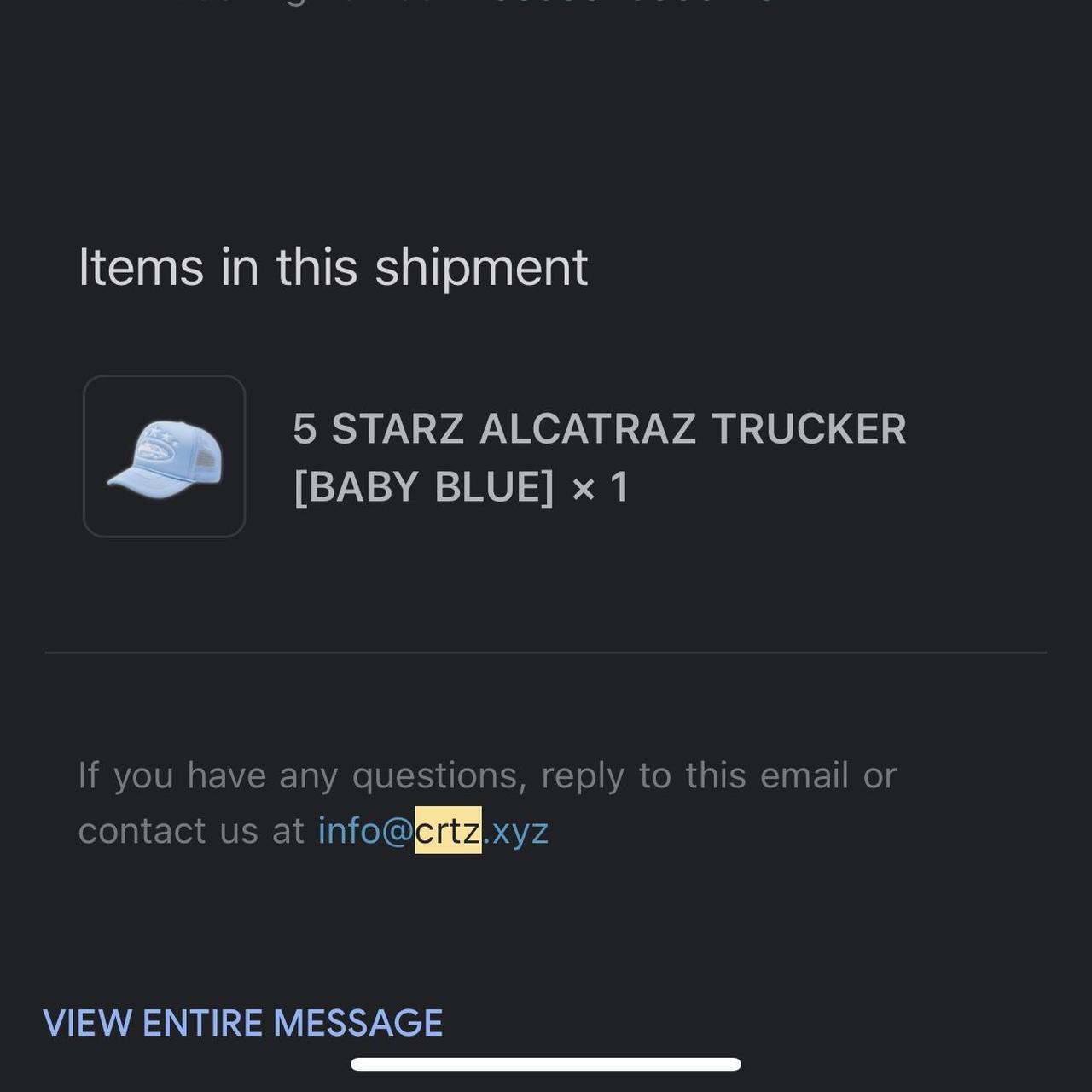 Corteiz Men's Blue Hat | Depop