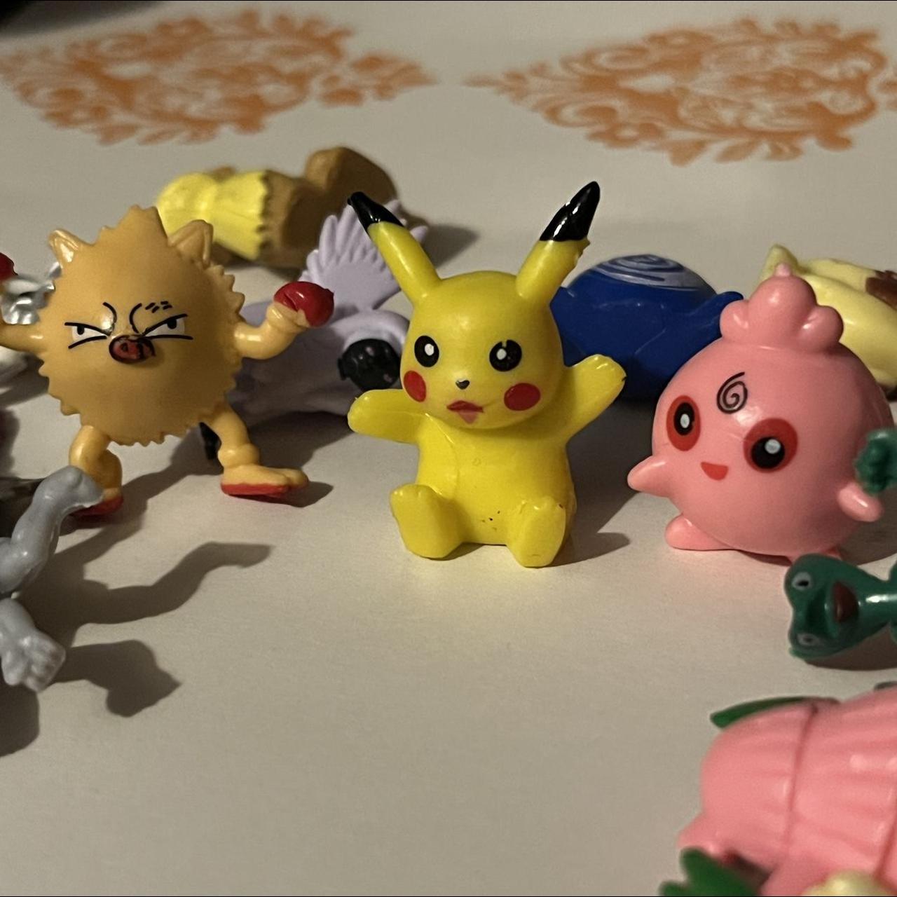 17 tiny pokemon figures 🫶 These are in okay... - Depop