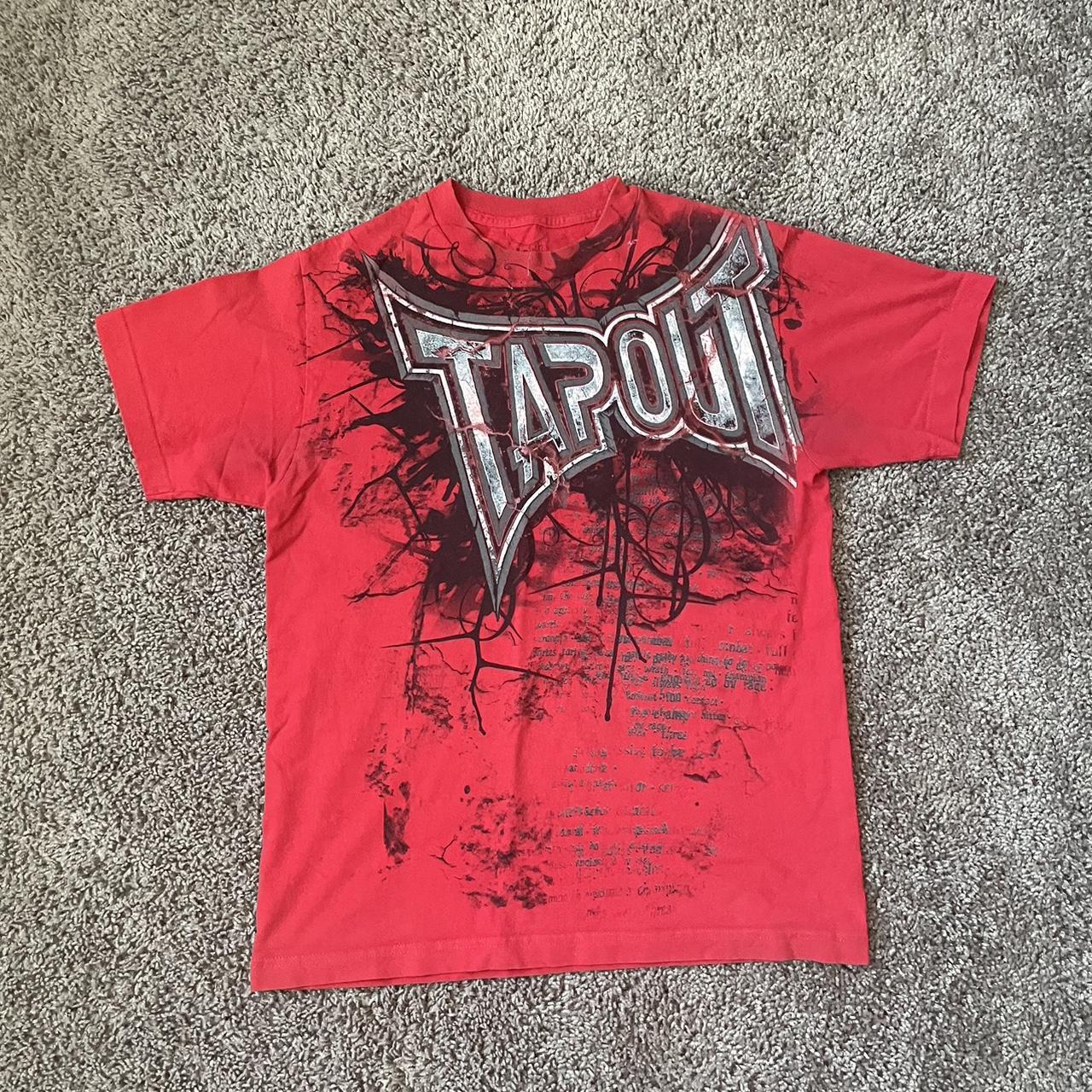 Vintage tapout shirt NO PAYPAL In very good... - Depop