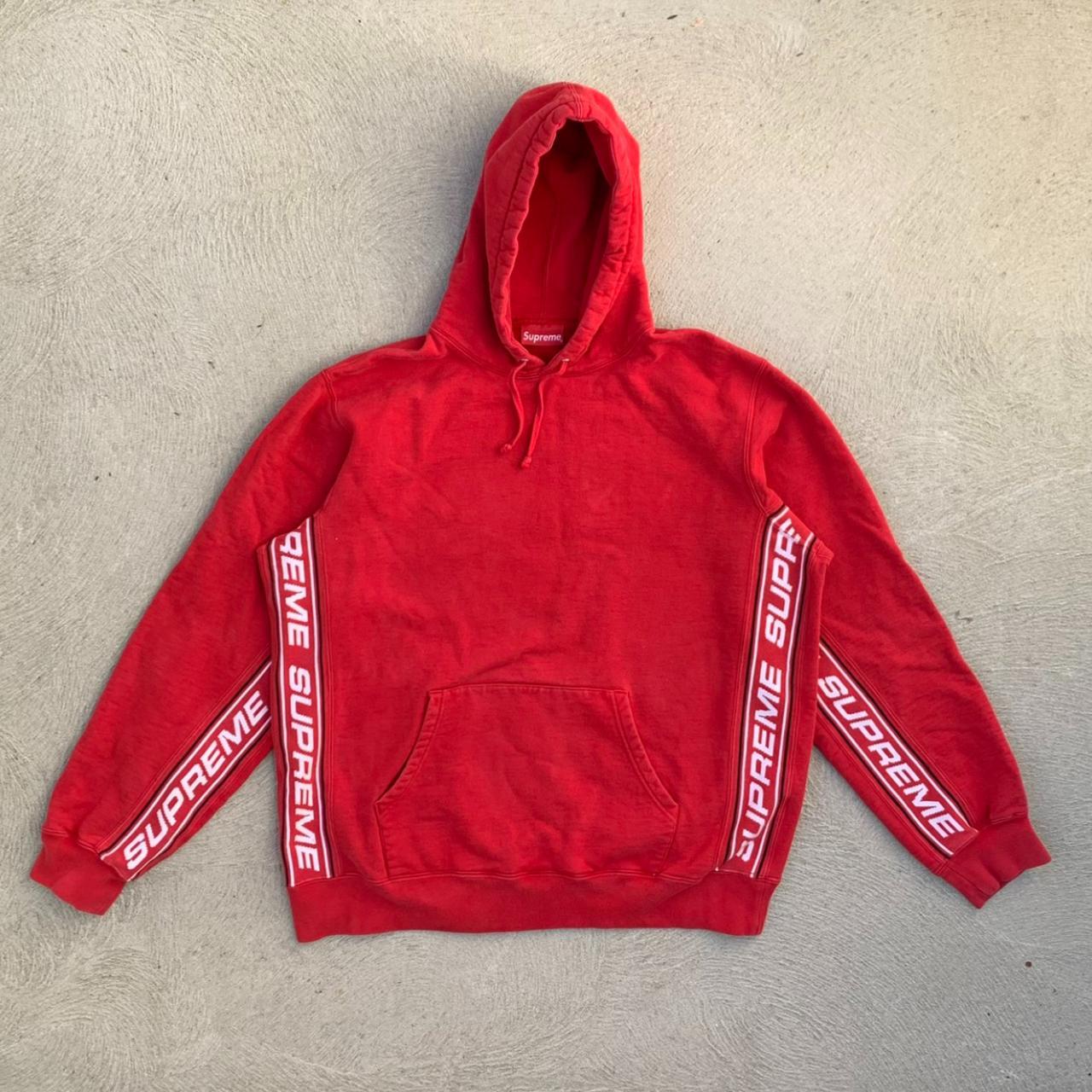 Supreme Bogo Hoodie Mens Extra Large XL FW19 Rib Red... - Depop