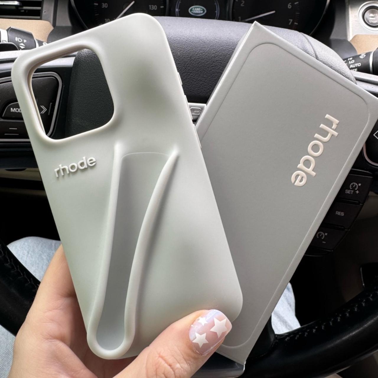 HAILEY BIEBER RHODE IPHONE LIP CASE FOR IPHONE 15... - Depop