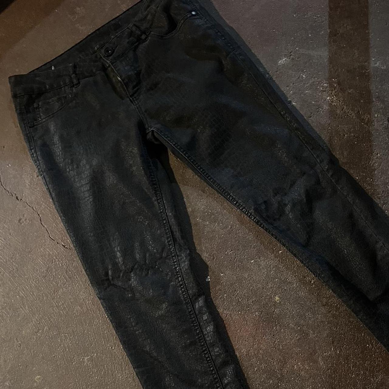 Number (N)ine Men's Black Jeans | Depop