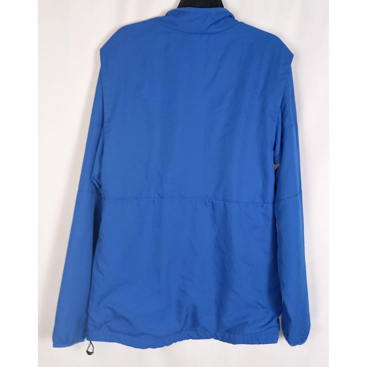 Nike Dri-Fit royal blue woven team jacket full zip... - Depop