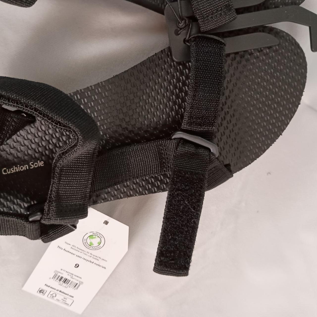 Time and Tru cushion sole adjustable strap sandals... - Depop