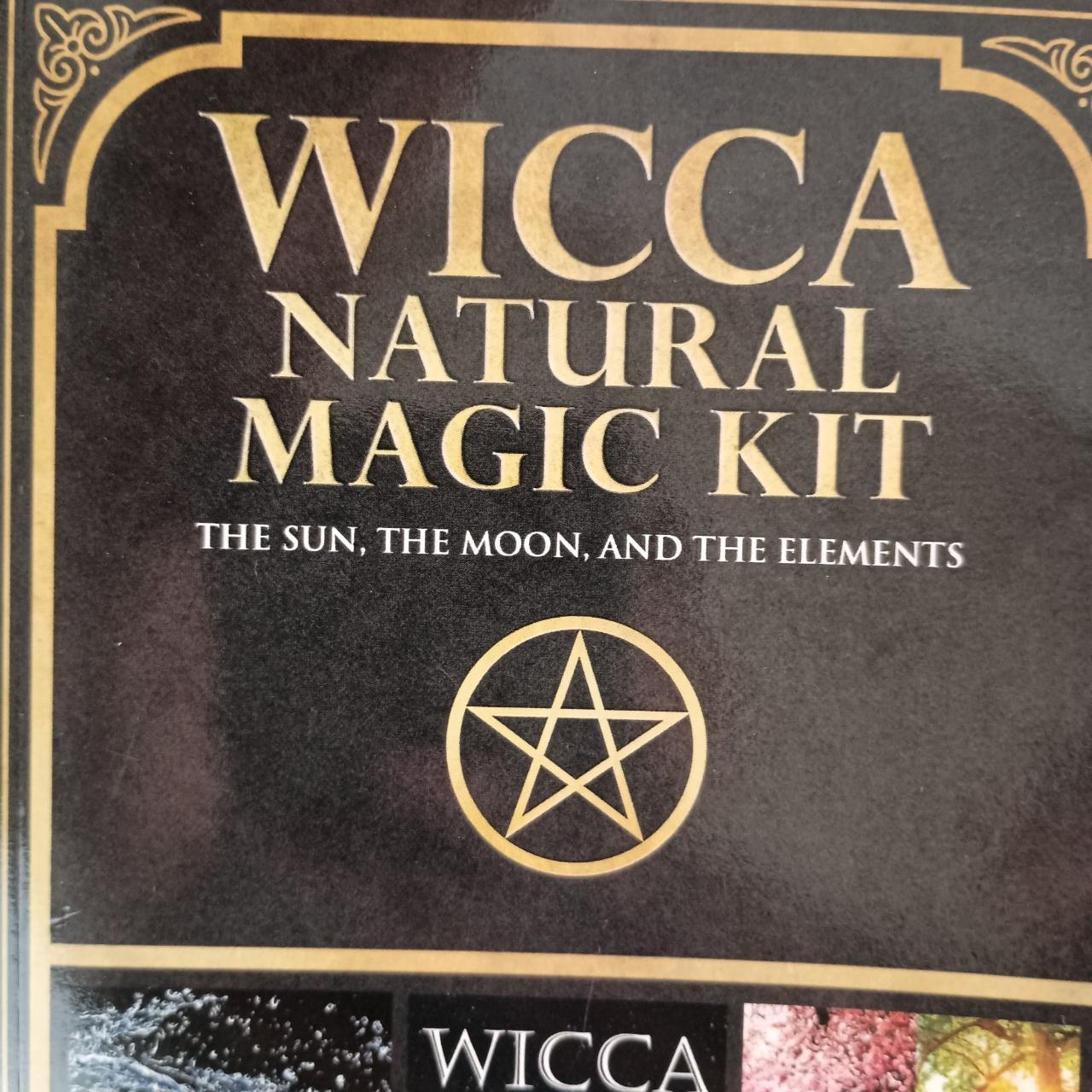 Wicca Natural Magic Kit Sun Moon Elements 3 books in... - Depop