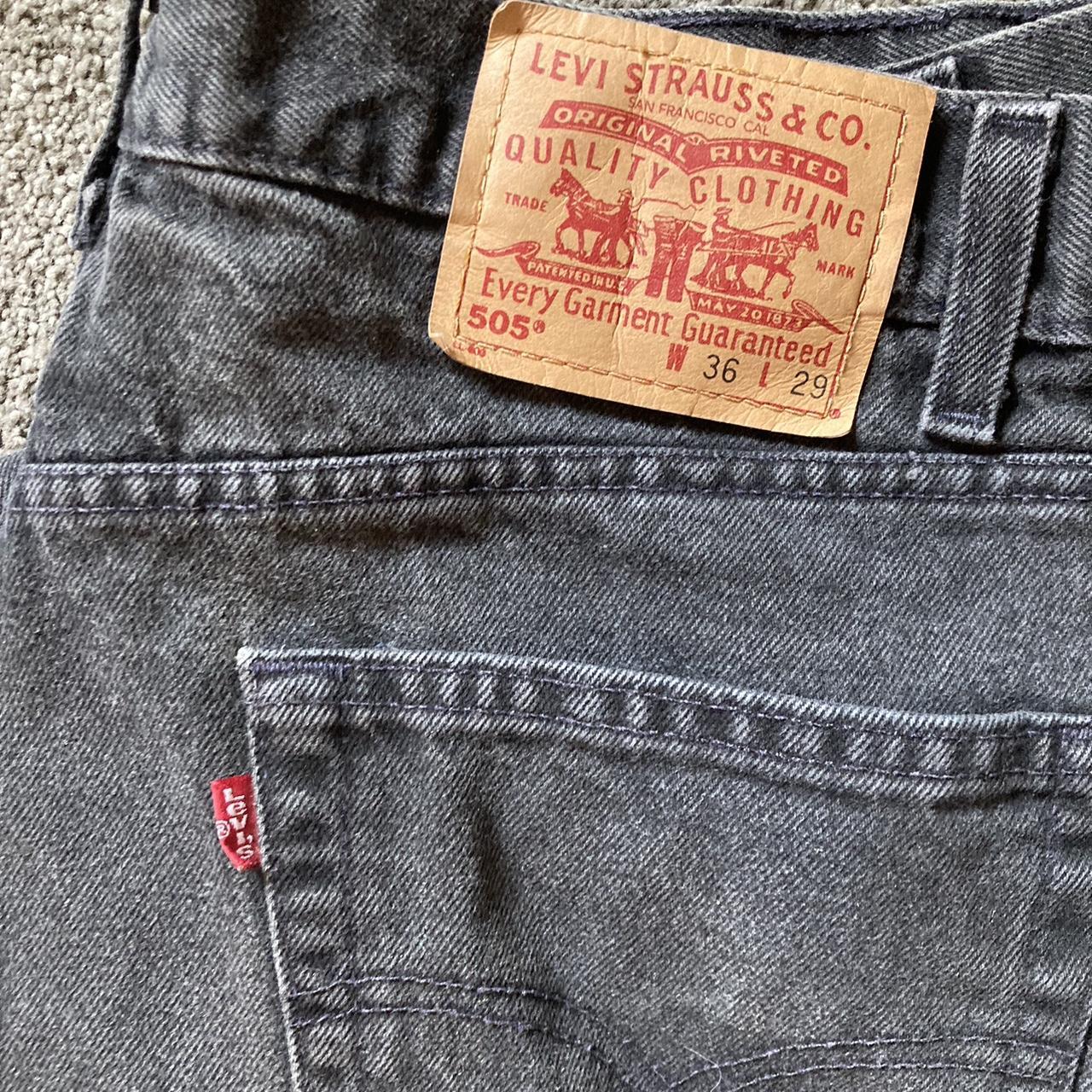 Levi 90s paper tag Mexican 505 jeans 36x29 #levi - Depop