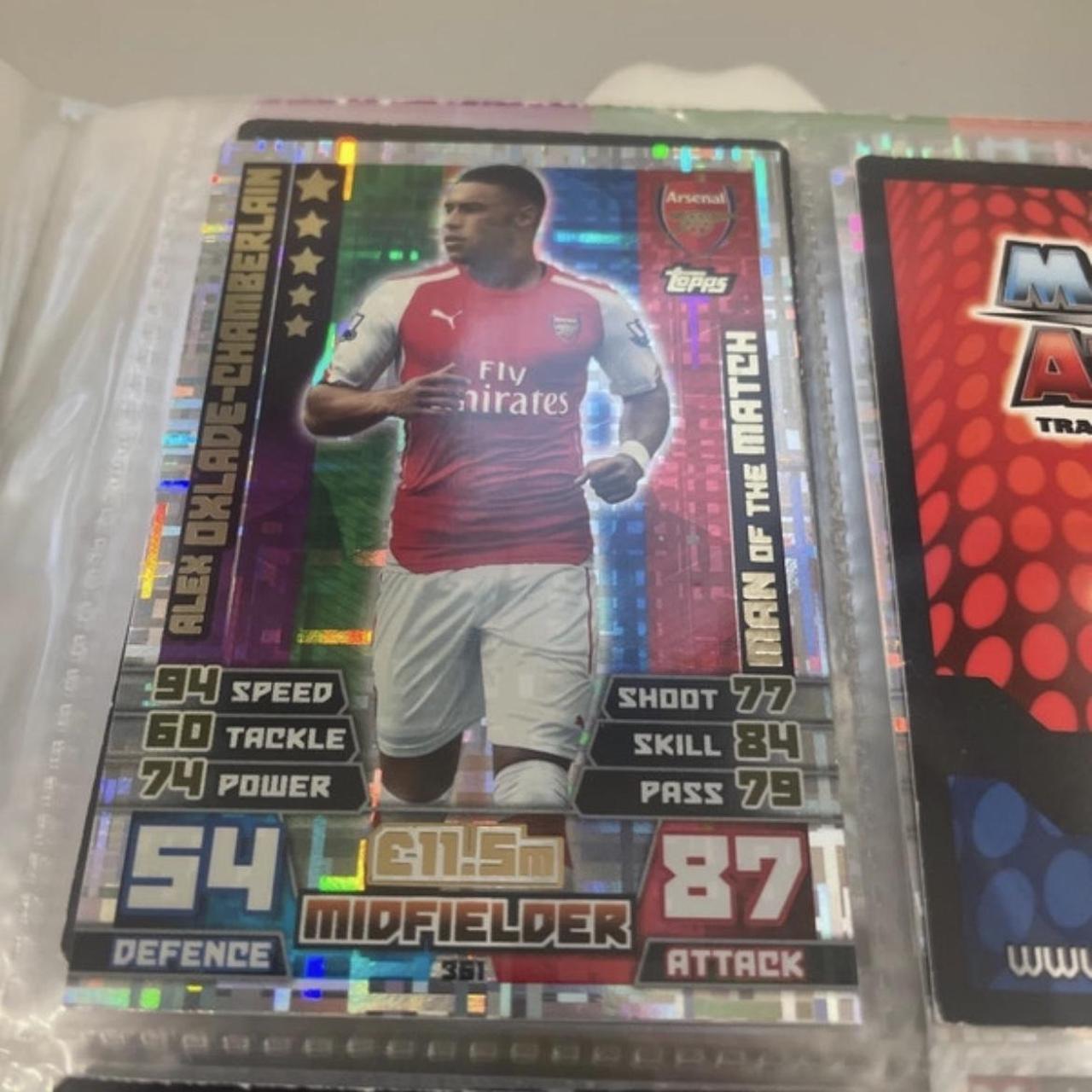 Topps Match Attax Premier League 14/15 Arsenal Cards... - Depop