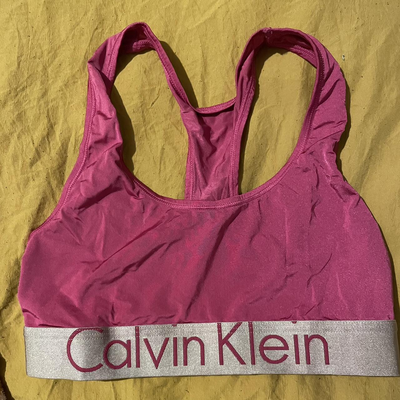 calvin sports bra - Depop