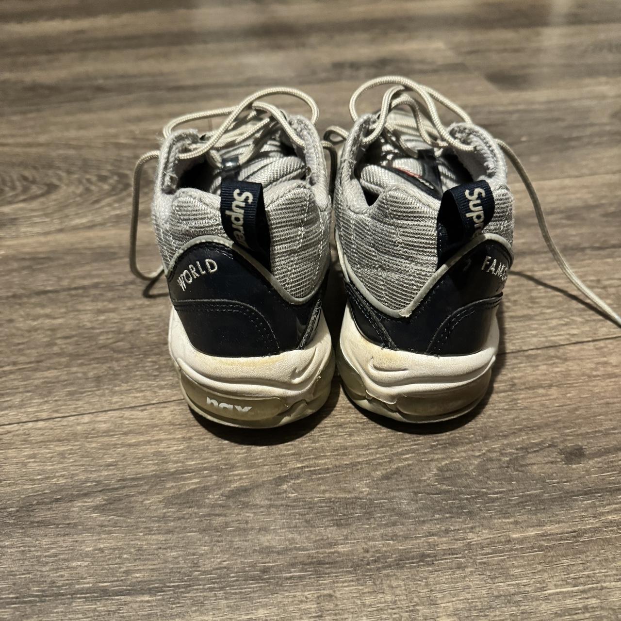 Supreme Airmax 98 ‘Obsidian’ size 9.5 no box - Depop