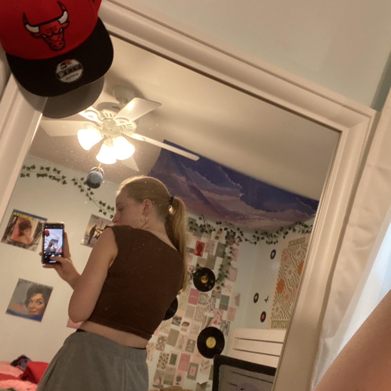 m/l urban outfitters go for gold out from under crop... - Depop