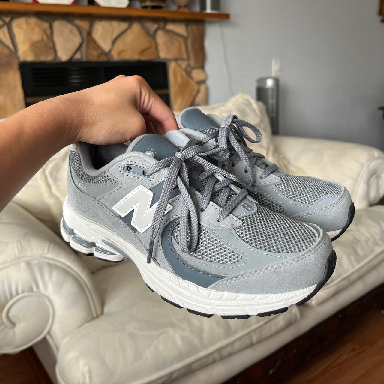 New balance 2002r kids 3.5y, 5 in women’s Only worn... - Depop