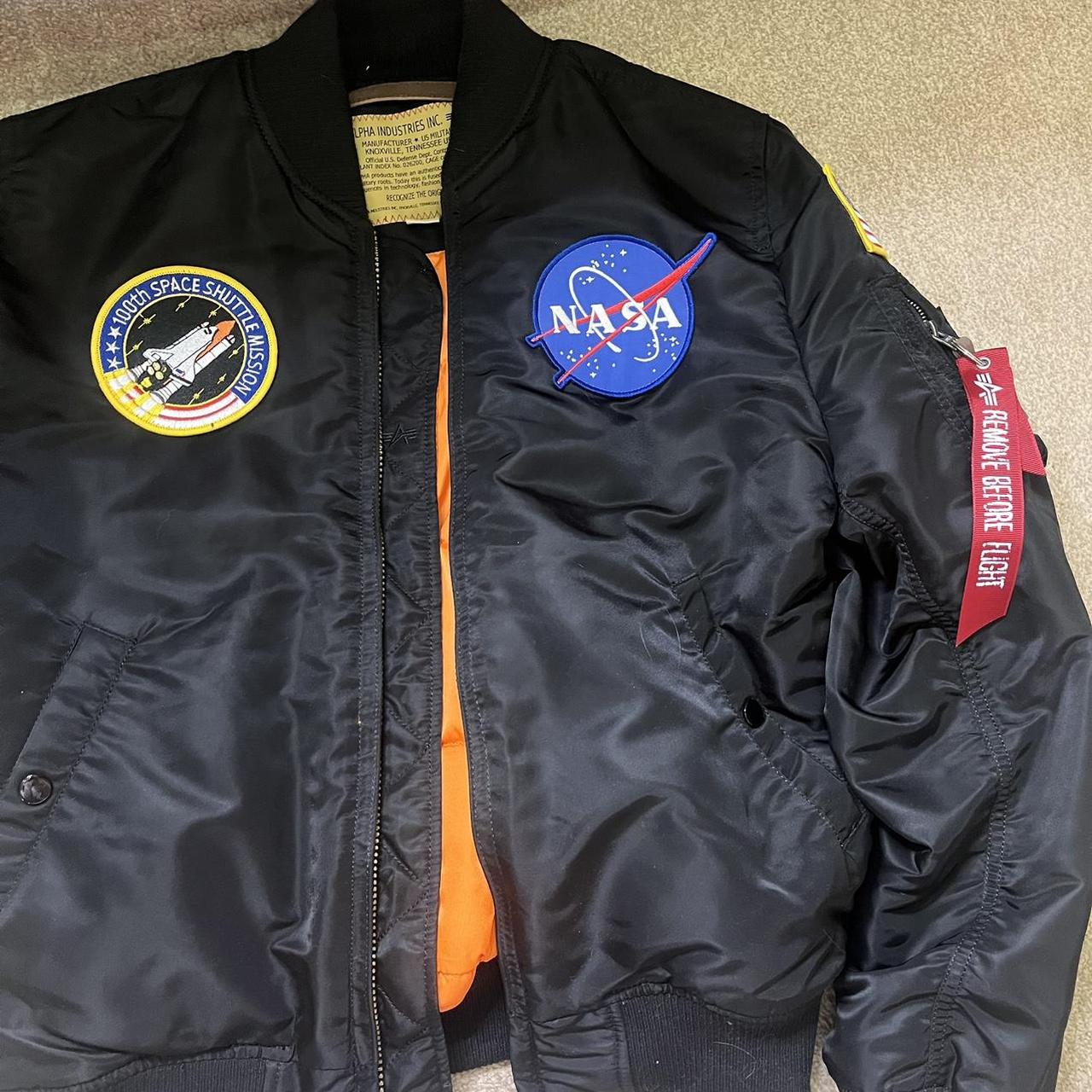 NASA puffer jacket size small men’s. Originally £155 - Depop