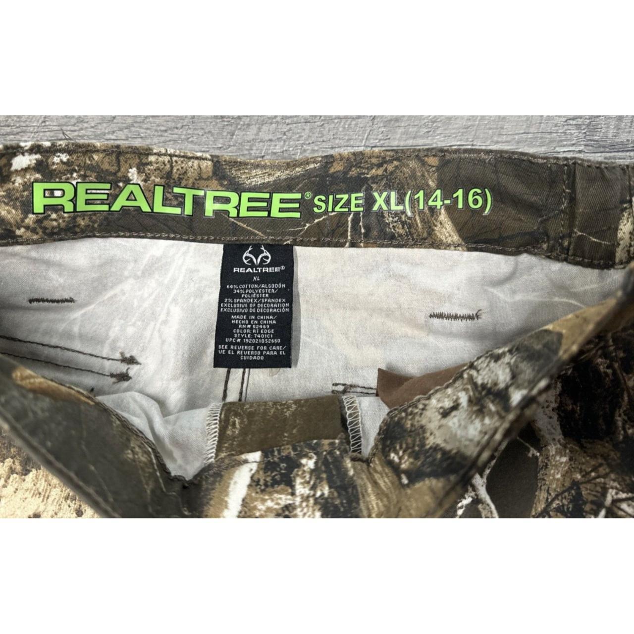 Realtree Edge cargo pants for boys, size extra... - Depop