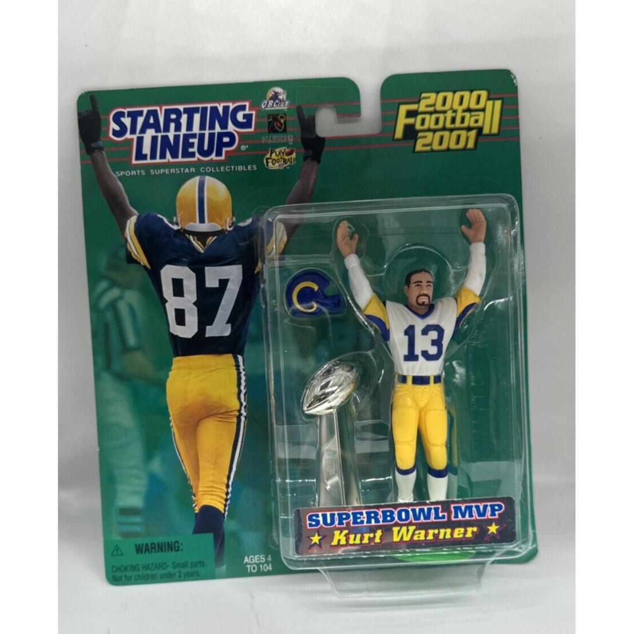 Kurt Warner #13 Rams 2000 2001 Starting Lineup... - Depop