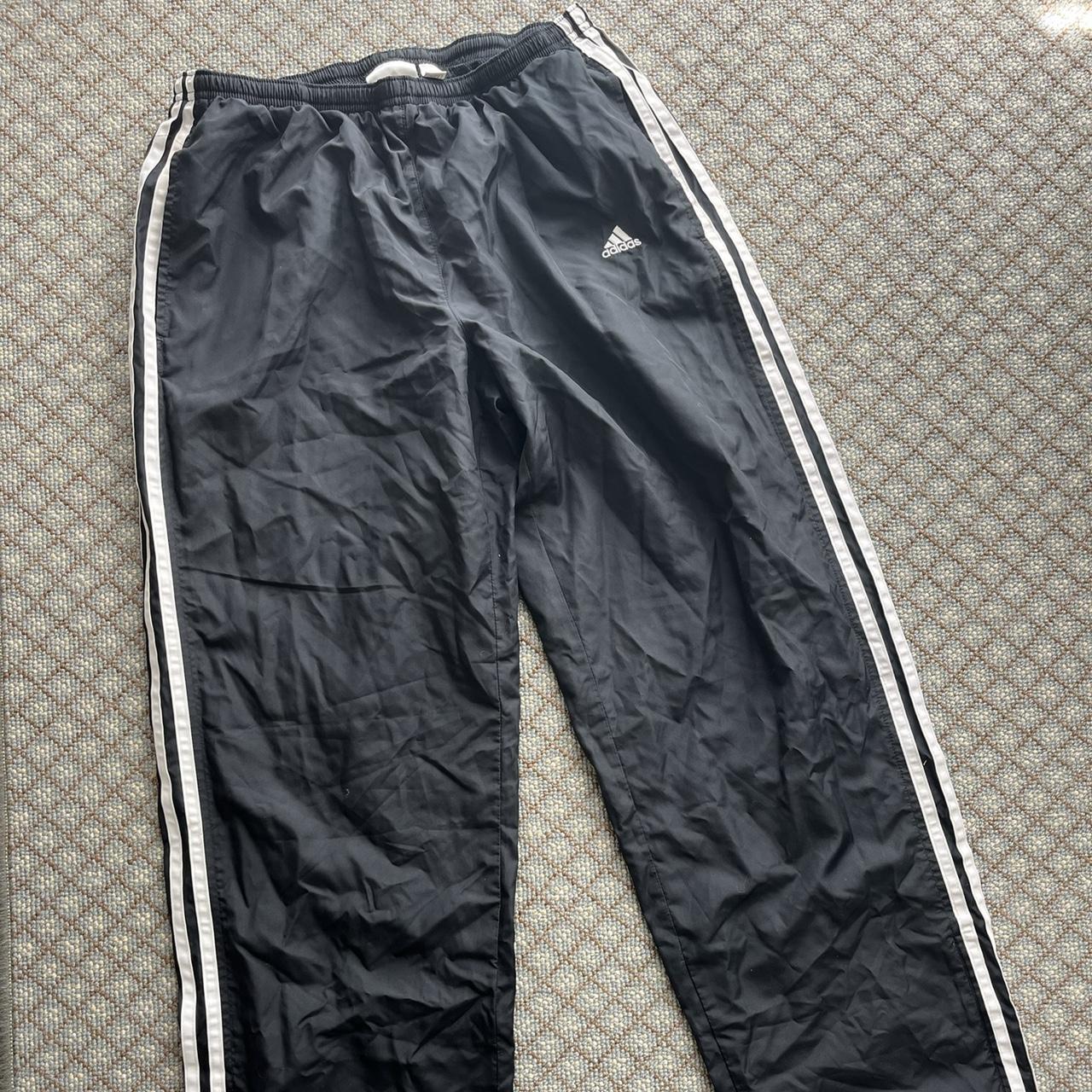 Adidas windbreaker pants - Depop