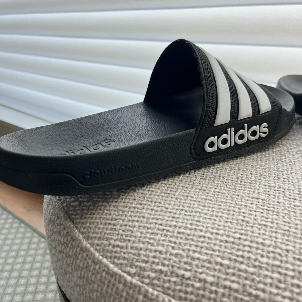 Adidas cloud foam slides - Depop