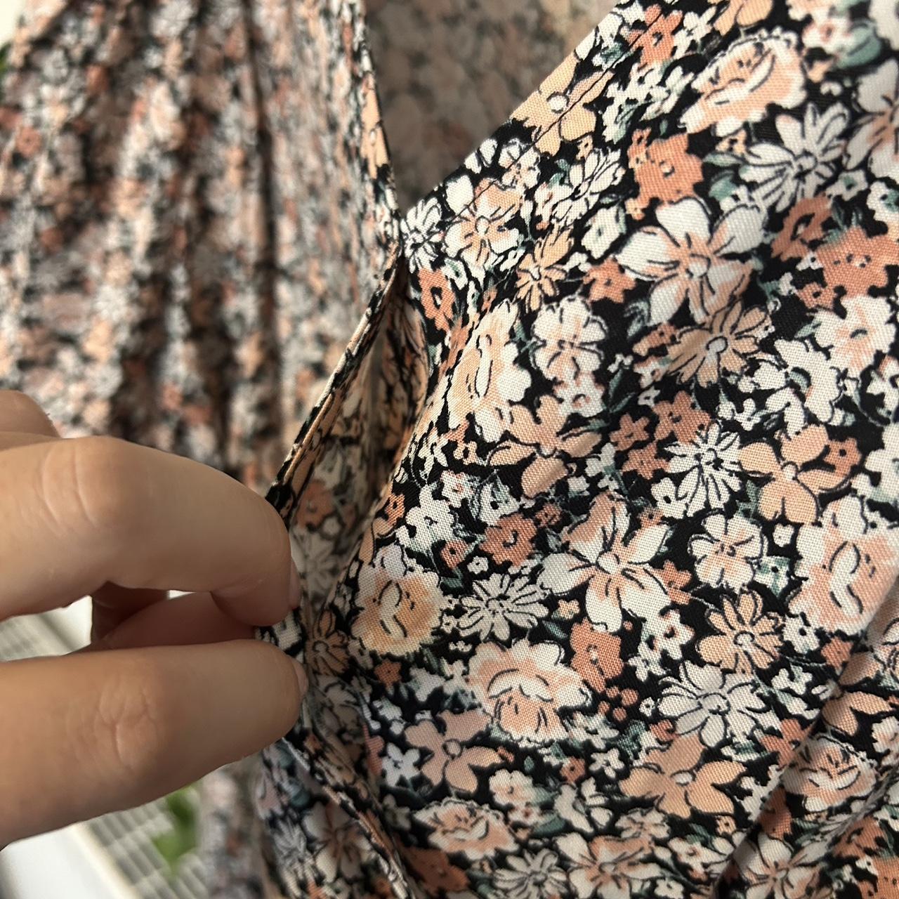 Primark Floral Wrap Blouse Size 16 It has been... - Depop