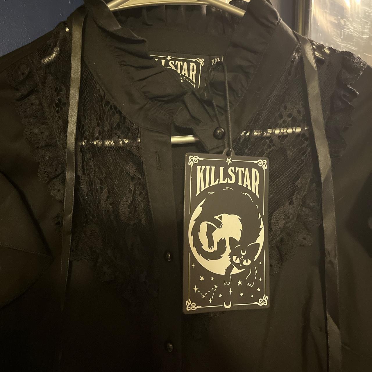 BNWT, Killstar brand "Wake the Dead Shirt Dress" in... - Depop