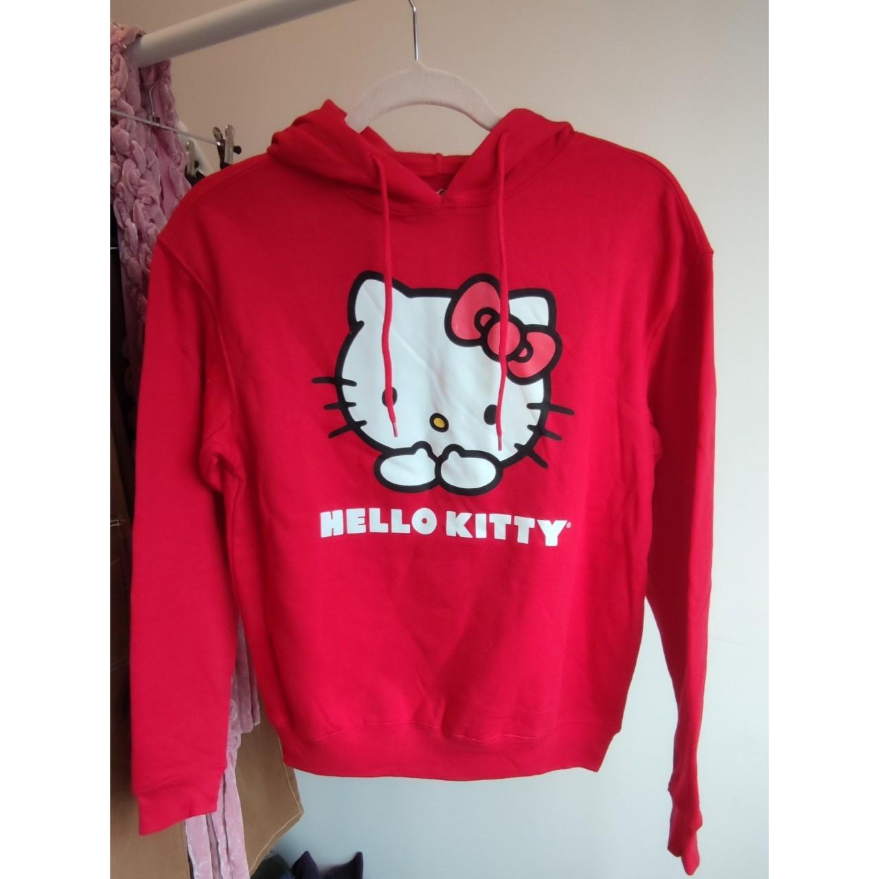 Hello kitty fleece hoodie Size xs brand new only... - Depop