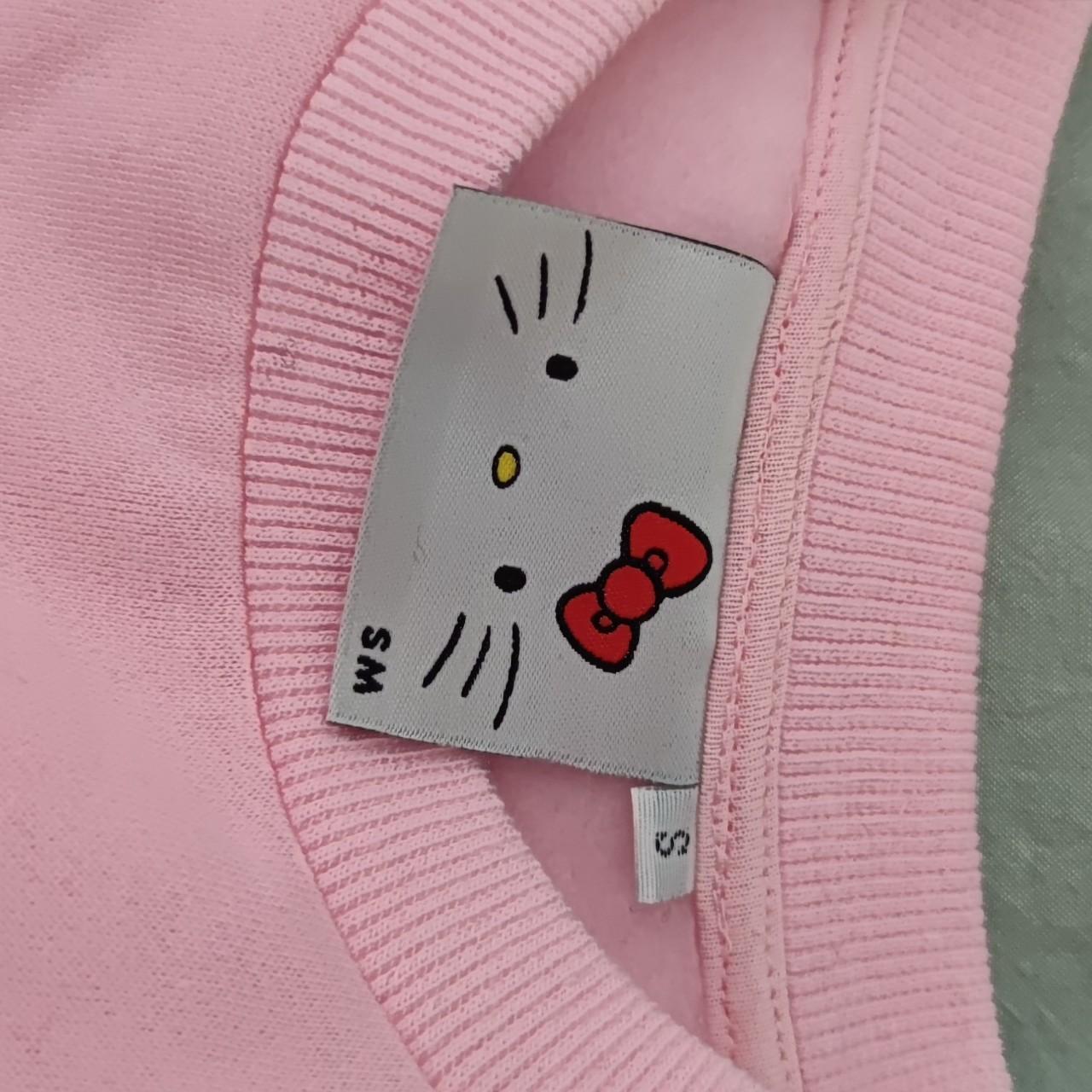 Hello kitty × Lazy Oaf fleece jumper Size S, super... - Depop