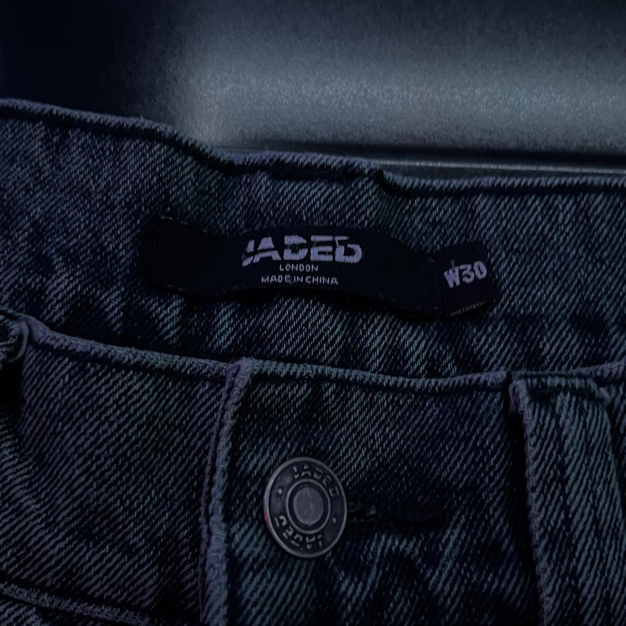 Jaded London Colossal Oversized Baggy Dark Sandblast... - Depop