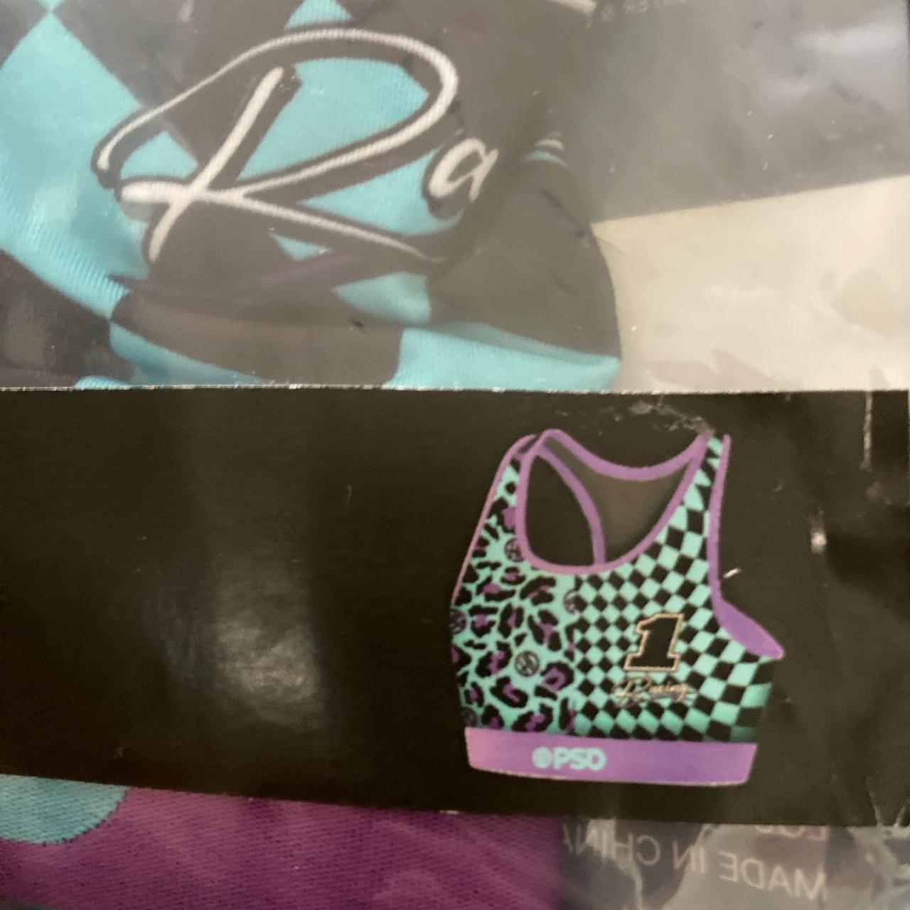 PSD Sports Fit Women’s Sports Bra in Cheetah Check... - Depop