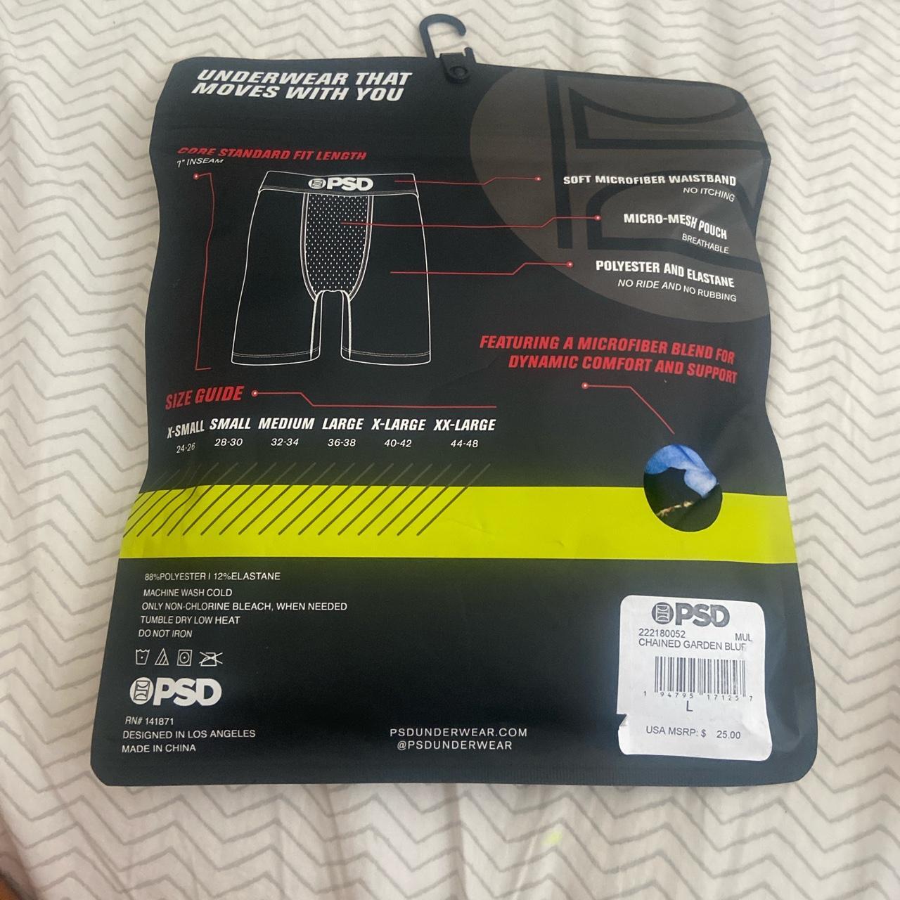 PSD Mens Core Standard Chained Boxer Brief size L... - Depop