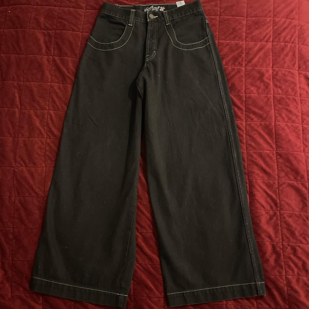 JNCO 85 Mens 32x31 Actual Fit is 30x31 Embroidered... - Depop