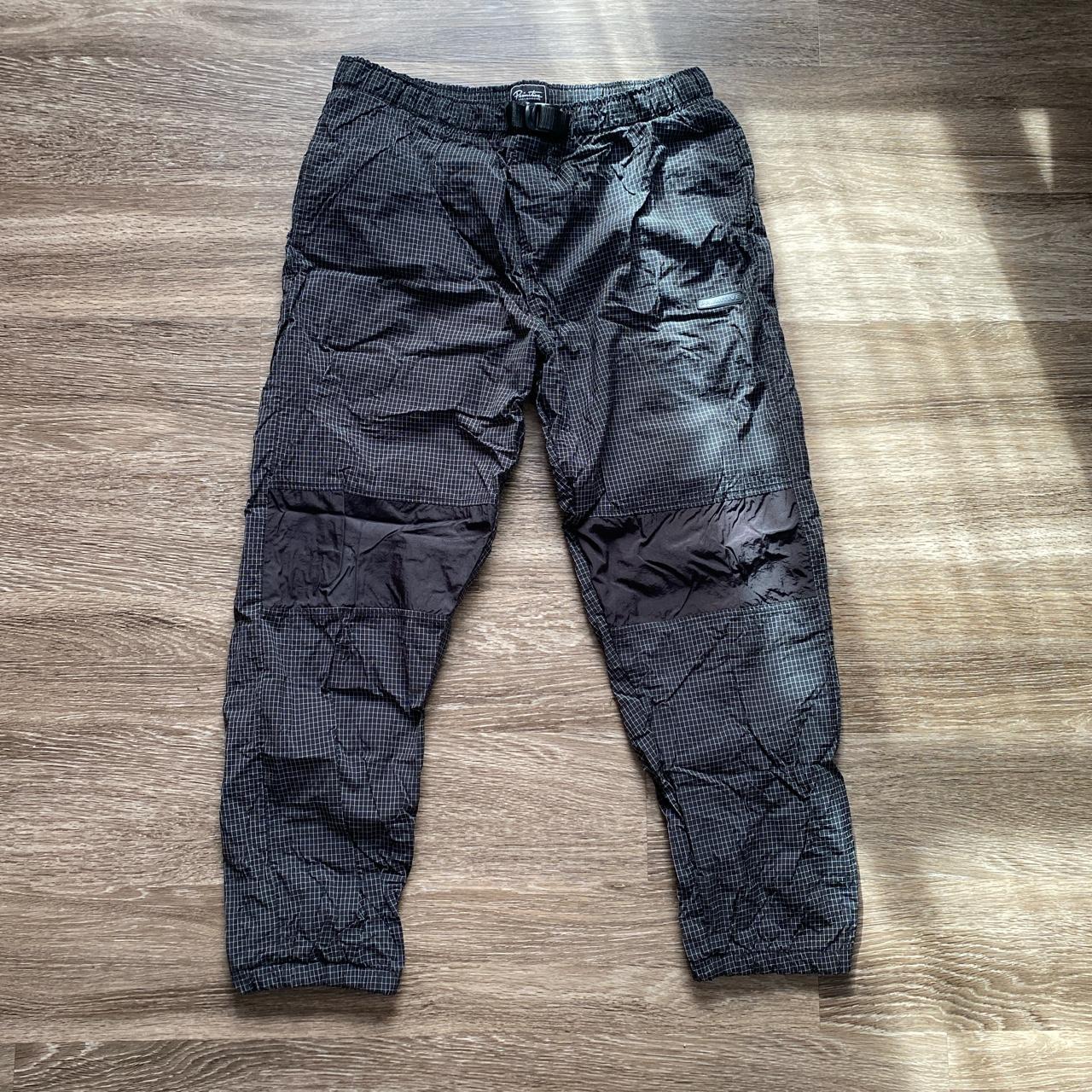 Primitive Men's Black and Grey Trousers | Depop