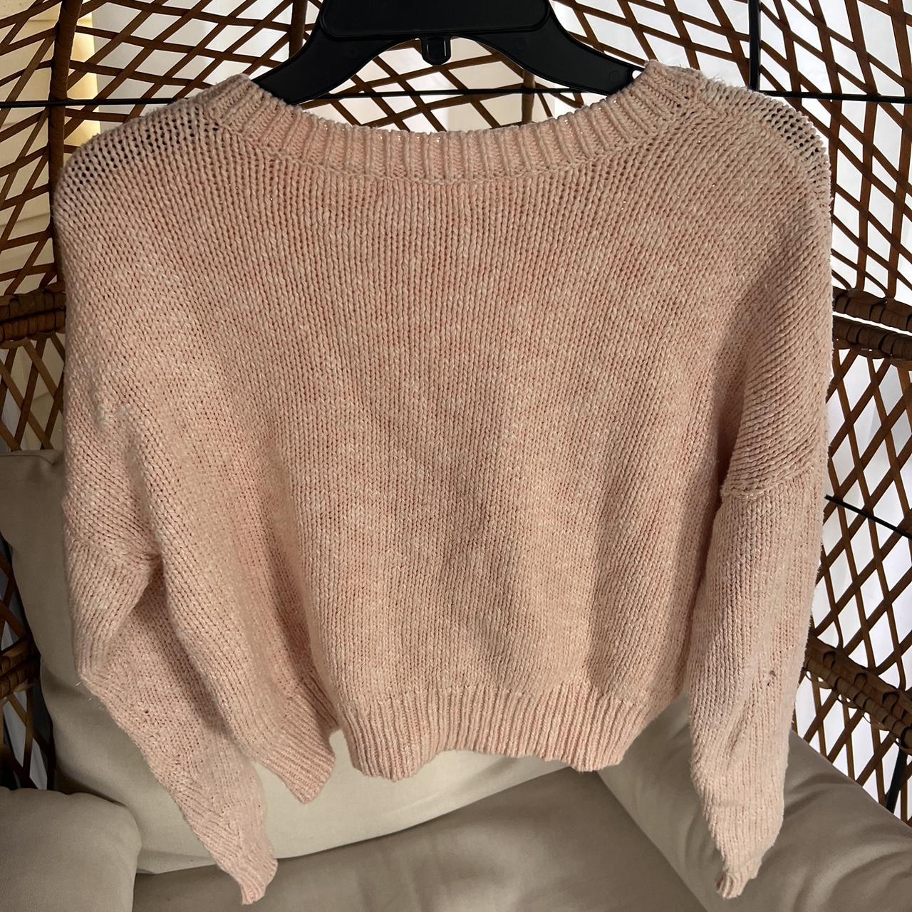 🔥Pacsun light pink sweater 🔥LA hearts 🔥Barely... - Depop