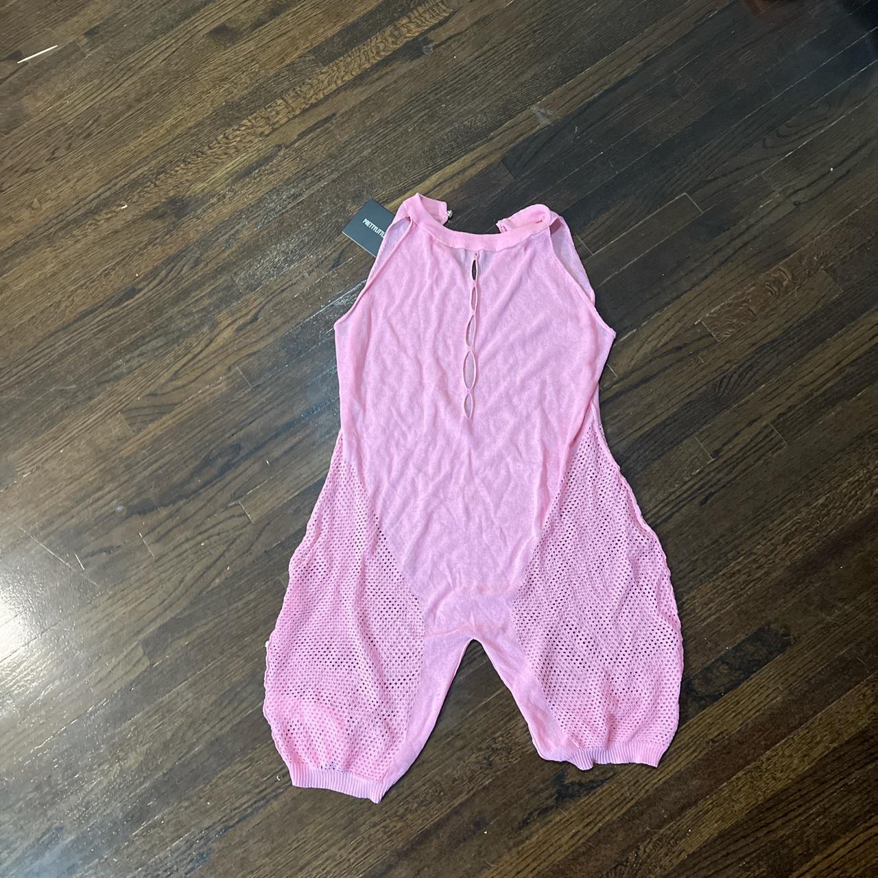 Pink unitard for raves #musicfestival #rave #unitard - Depop