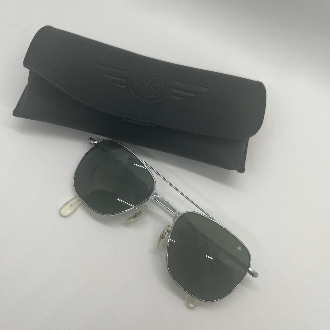 AO Original Pilot Sunglasses with case. Standard US... - Depop