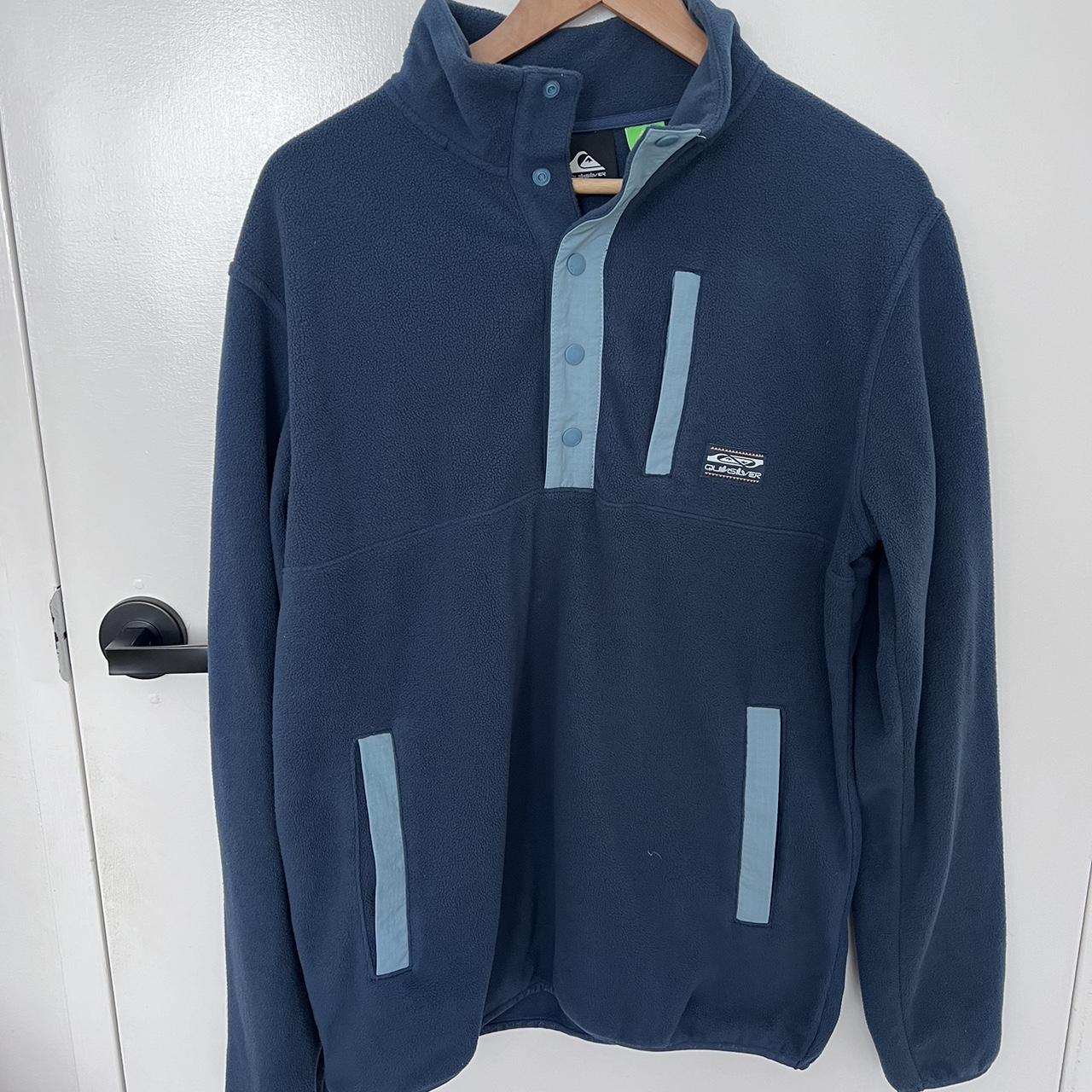 Quicksilver half zip fleece. Size M. - Depop