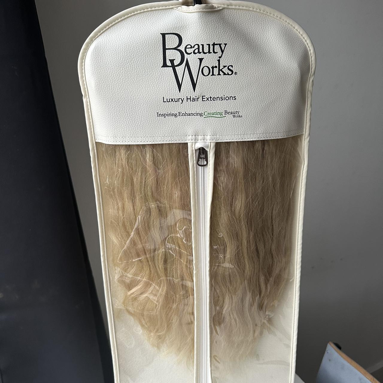 Beauty works iced blonde beach wave hair extensions.... - Depop