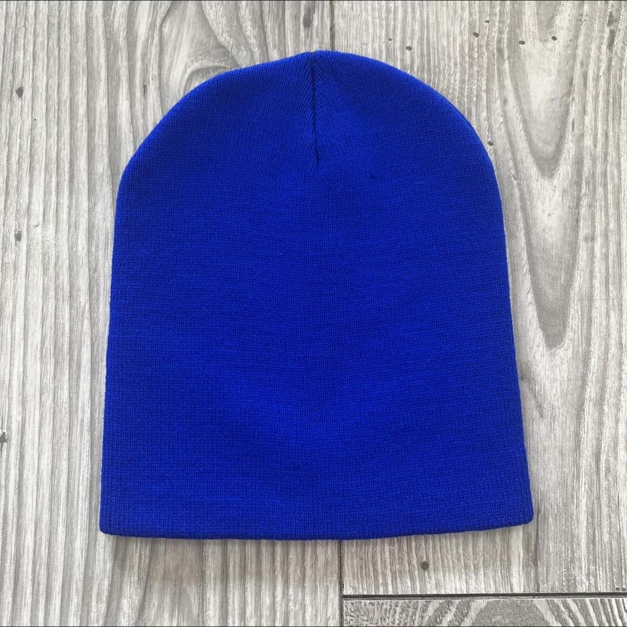 Royal blue winter beanie One size fits all Brand... - Depop