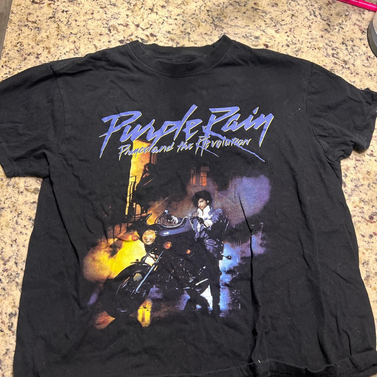 Prince Purple Rain Graphic Tee! Awesome shirt and... - Depop