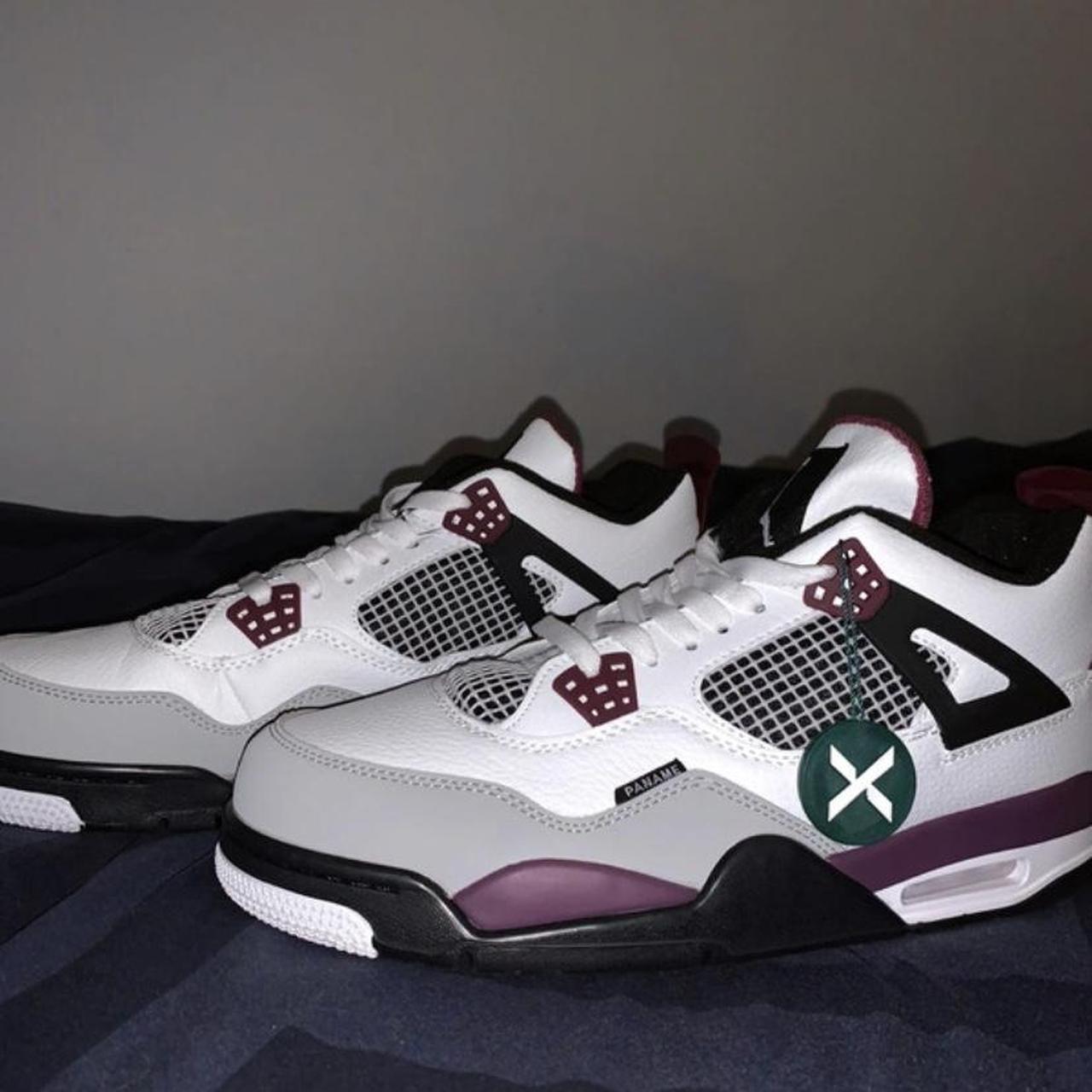 Jordan 4 PSG worn 2 or 3 times no marks DM for... - Depop