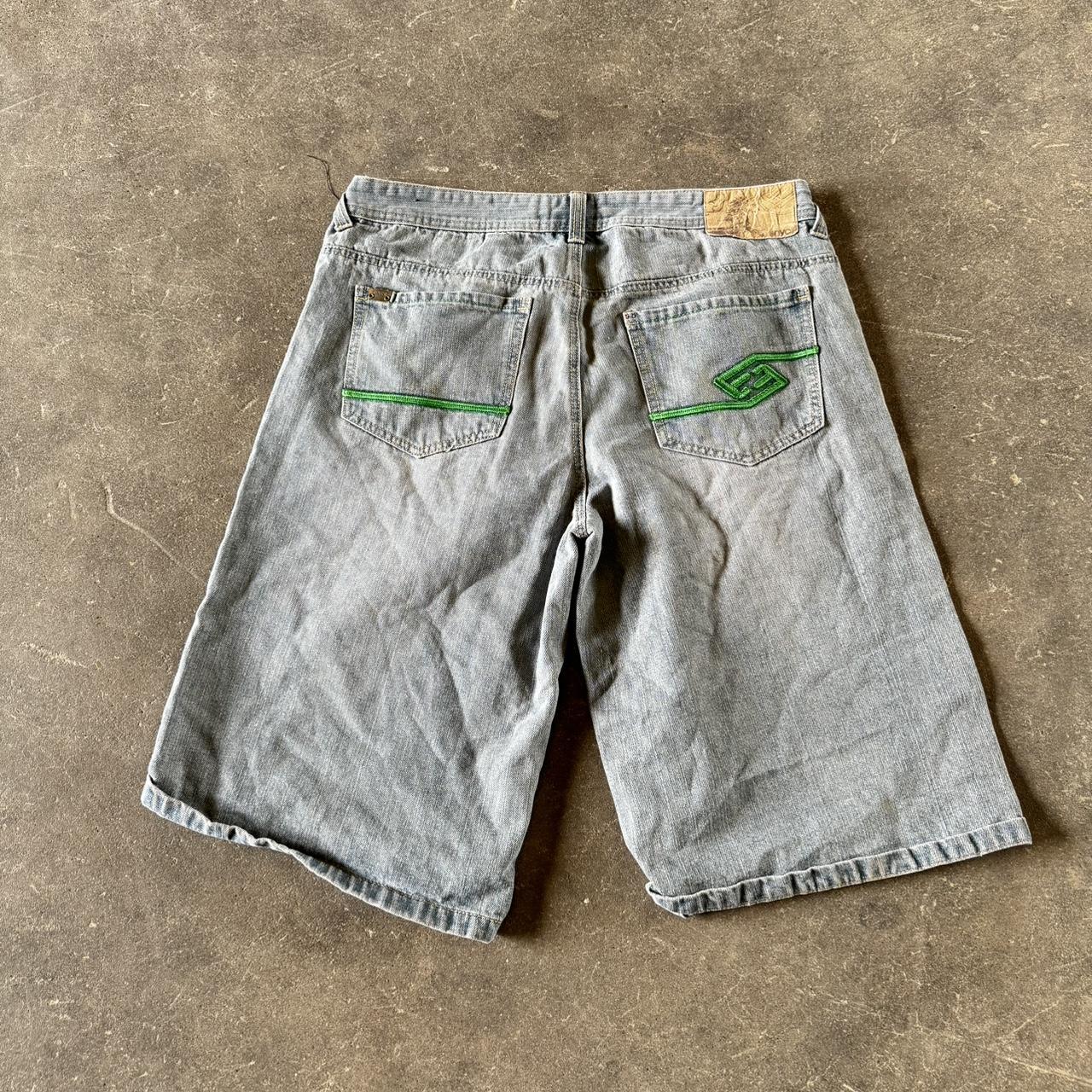 Vintage y2k embroidered jorts 36 - Depop