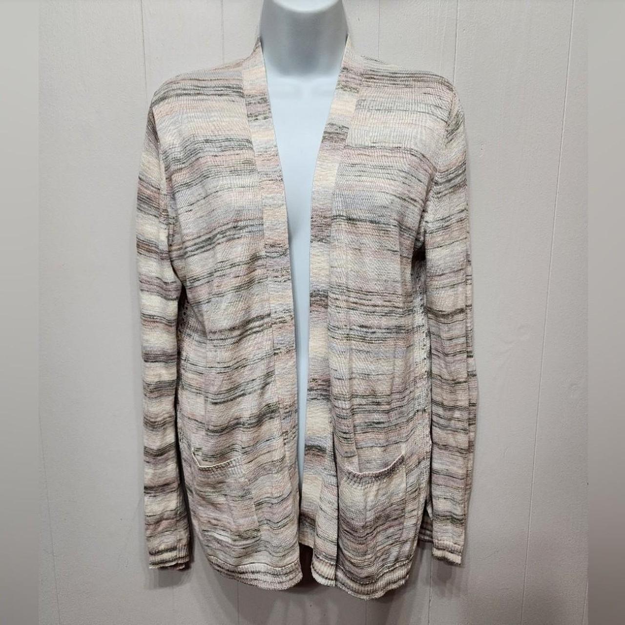 Maurices Cardigan Sweater Women’s Open Front Beige... - Depop