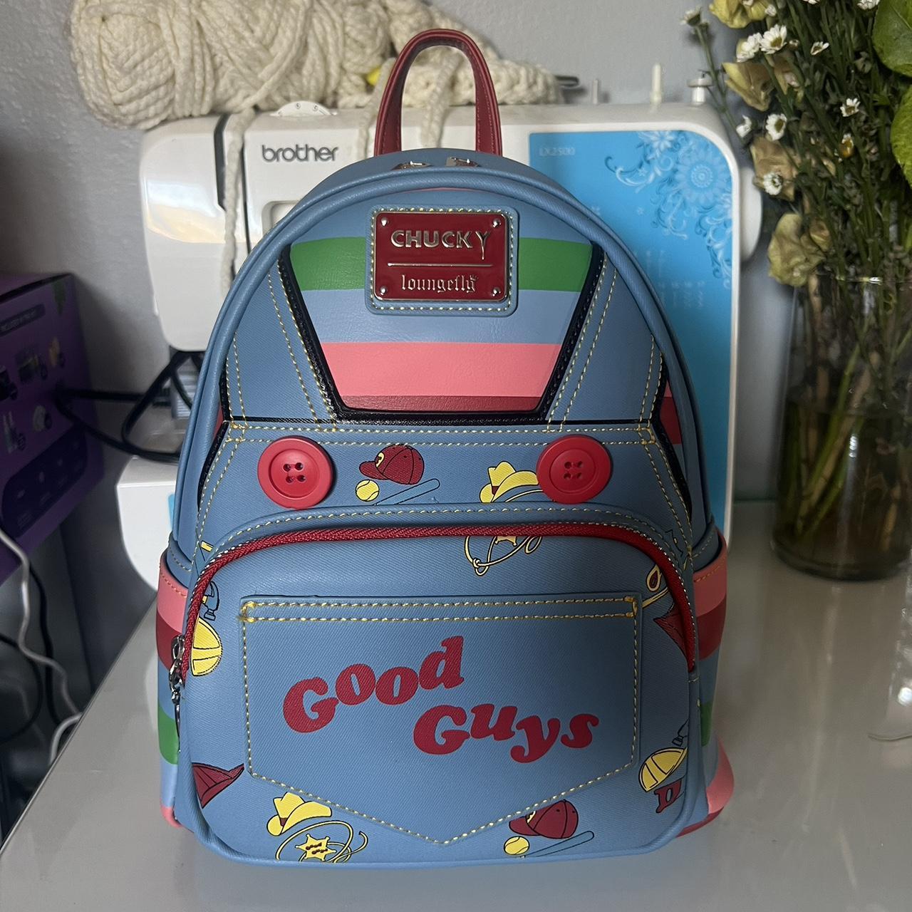 Loungefly chucky mini backpack - Depop