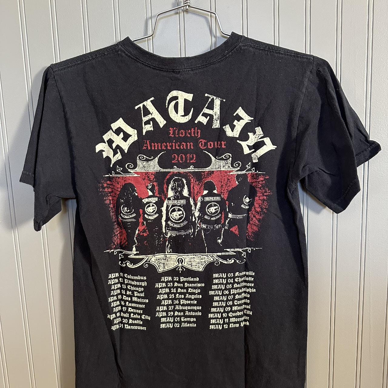 Watain tour shirt from their 2012 show at the House... - Depop