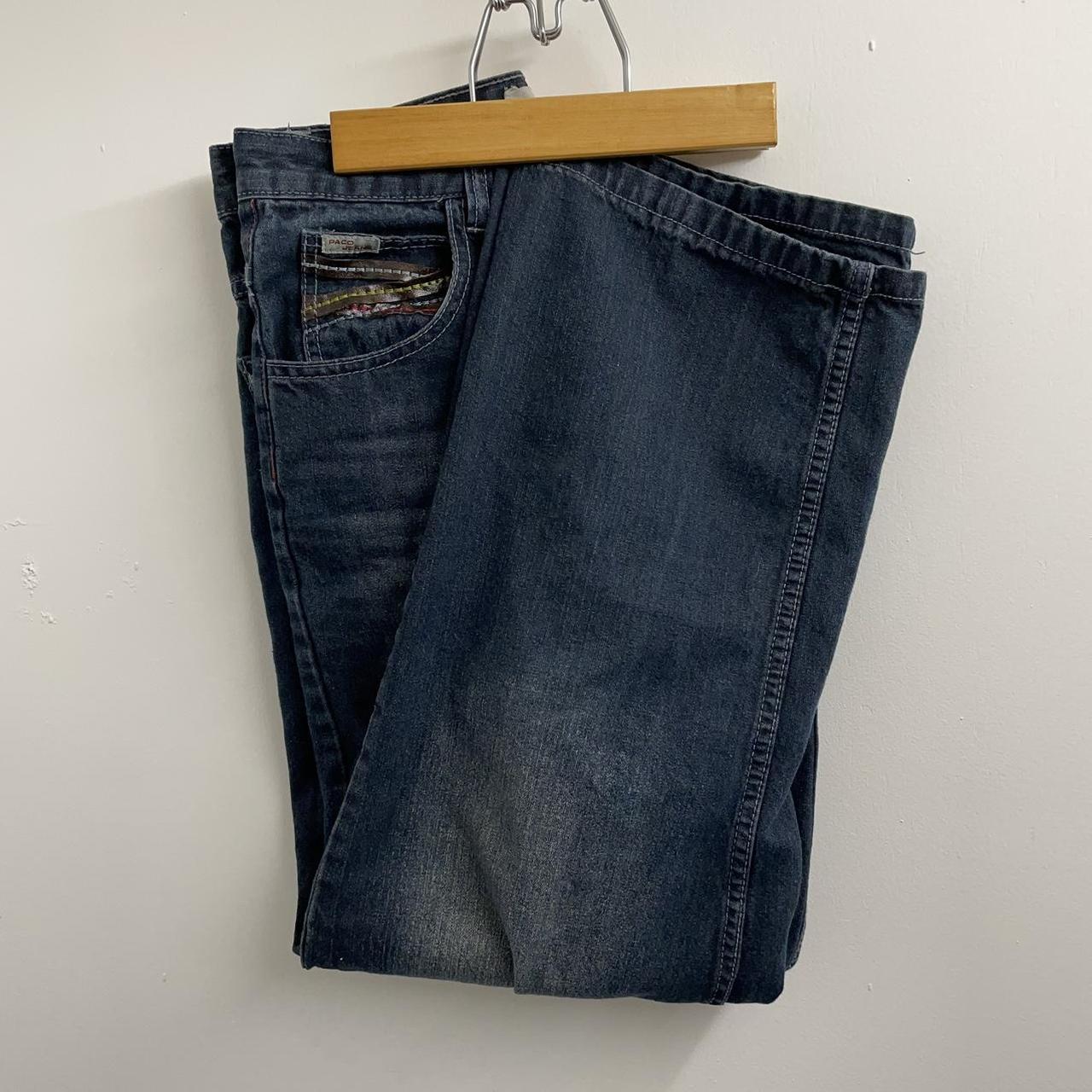Really cool Y2K Paco denim company jeans Small... - Depop