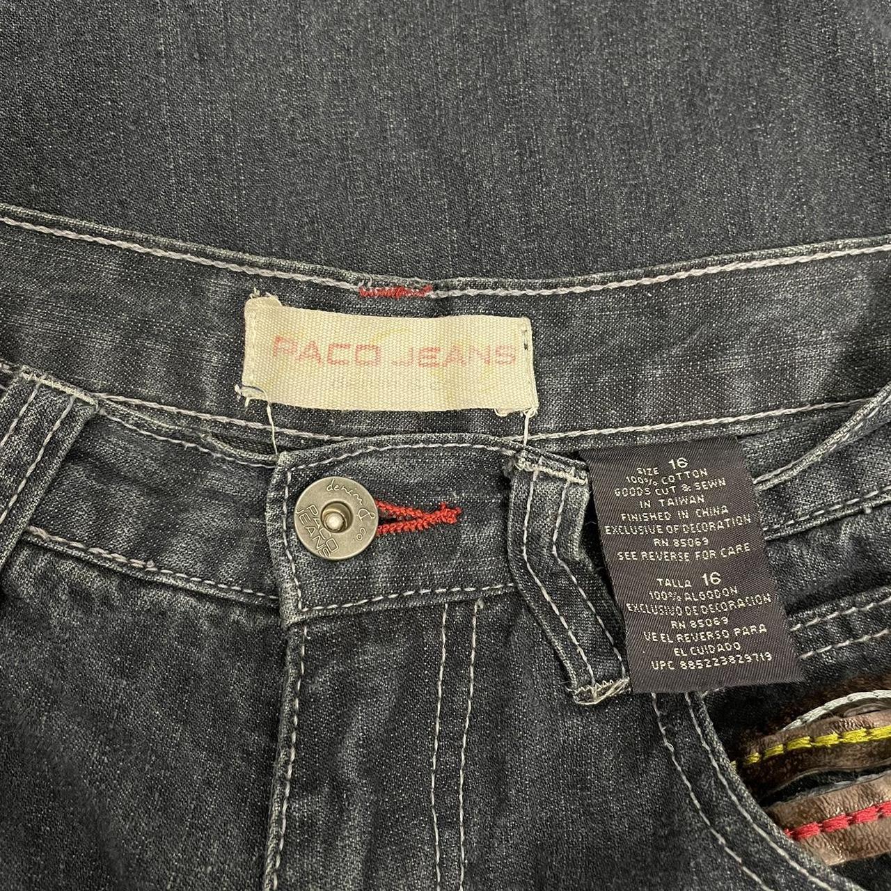 Really cool Y2K Paco denim company jeans Small... - Depop